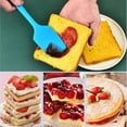 4 PCS Silicone Spatula Set Heat Resistant Design Spatulas Non-Stick ...
