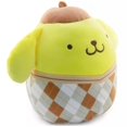 Squishmallows Sanrio Hello Kitty Pompompurin 8" wearing Argyle Sweater ...