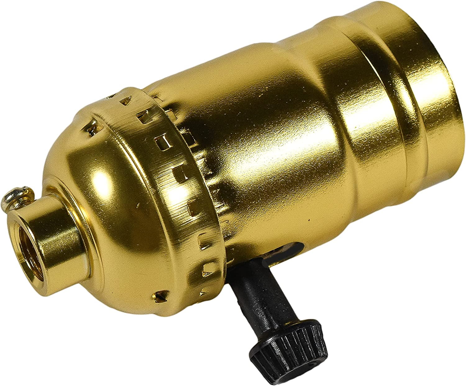 HQRP 3-Way Lamp Holder, E26 Bulb Light Socket, for Floor and Table ...