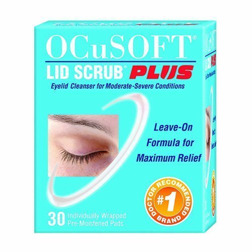 OCuSOFT Lid Scrub Plus, Pre-Moistened Pads, Individually Wrapped, 30 ...