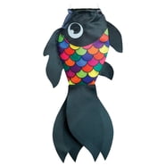 Friendly Fish Decorative Garden Downspout - 15 L x 6 W, Gutter ...