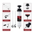 Automotive Fluid Extractor Pump with Long Rubber Hose, Oil Change ...