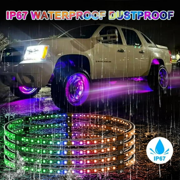 Hella H57-357212111 ValueFit Northern Light Series RGB Cube Lights ...