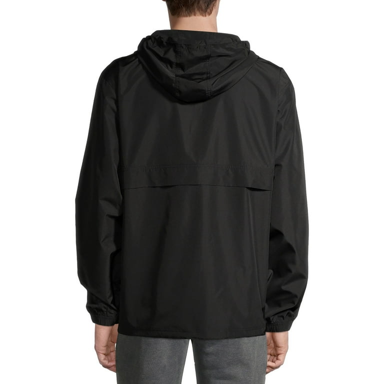 Swiss Tech Men's and Big Men's Half Zip Windbreaker, up to Swiss Tech Men's and Big Men's Half Zip Windbreaker, up to