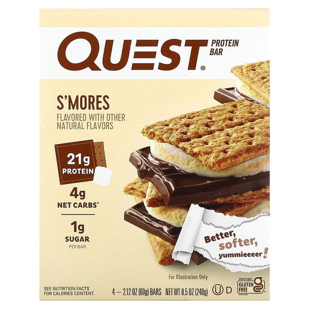 Click here for Quest Nutrition  Protein Bar  Smores  4 Bars  2.12... prices