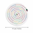 2 Pack Cotton Rope Placemats, 11 Inch Round Heat-Resistant Coasters ...