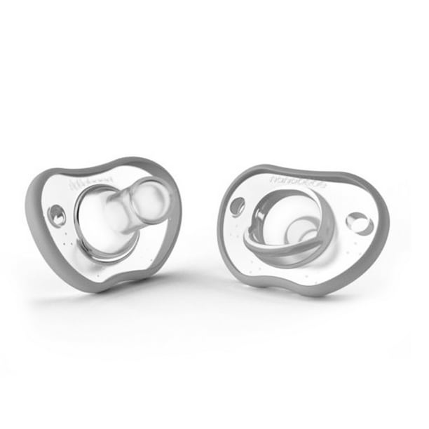 Nanobebe Baby Pacifier, 3m+, Gray - Walmart.com