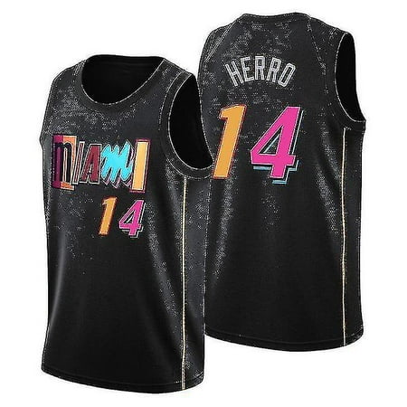 Nba Miami Heat Tyler Christopher Herro No.14 Basketball Jersey Sports ...