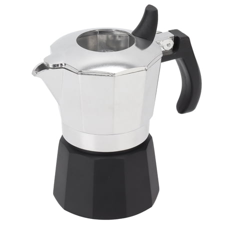 Italian Coffee Maker, 100ml Italian Coffee Macine Aluminum Humanized ...