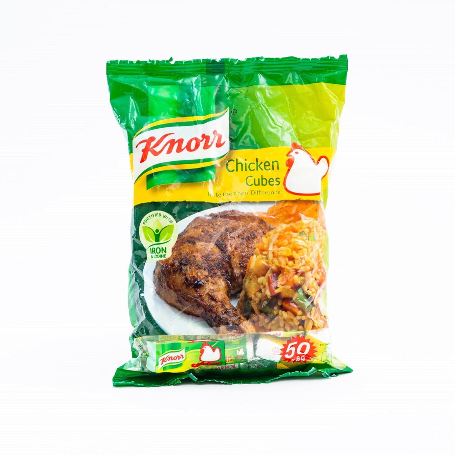 Knorr Chicken Cubes - Bouillon, Spices, Natural Flavor - Cooking ...