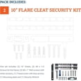 Picture Hang Solutions - 50-lb Capacity Aluminum Cleat Security Hanging ...