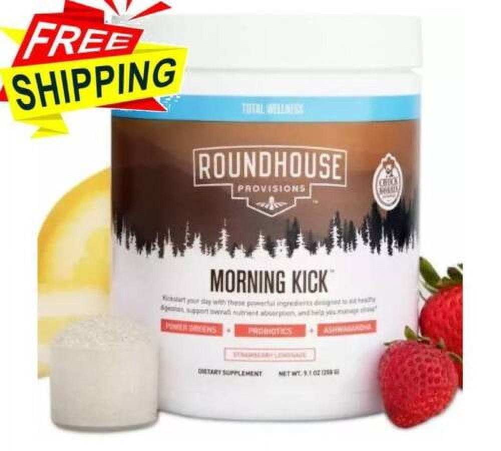 SUQI By Chuck Norris Morning Kick,！Greens Superfood Powder Supplement ...