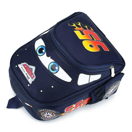 Disney Kids Cars Backpack Lightning Mcqueen 'piston Cup Champion' 3d ...