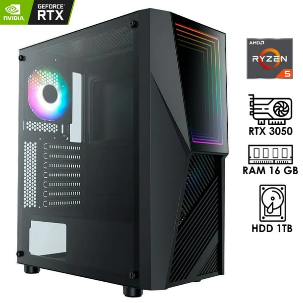 PC gamer Ryzen 5 5600G AMD RAM 16GB HDD 1TB NVIDIA RTX 3050 | Bodega ...