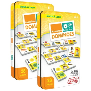 Long Vowel Dominoes Match & Learn Educational Learning Game, by Junior ...