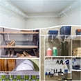 1Pair Wall Mounted Metal Wire Rack Mounting Brackets Closet Shelf ...