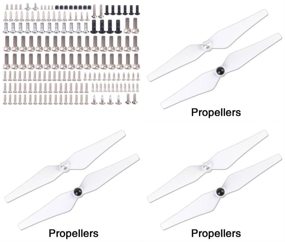 HobbyFlip Propellers Self-Tightening with Screws Fasteners and Bolts ...