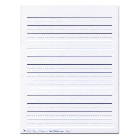 Raised Lines Paper - Widelines - Portrait - Walmart.com