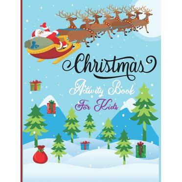 Christmas Advent Calendar Activity Book For Kids : A Fun Christmas ...