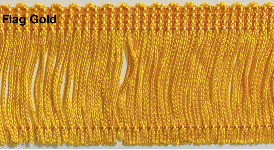 2" Rayon Chainette Fringe - 12 Continuous Yards - Many Color Options ...