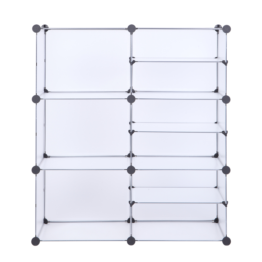 Tcbosik 9-Cube Storage Unit, Interlocking Organizer with Divider Design ...