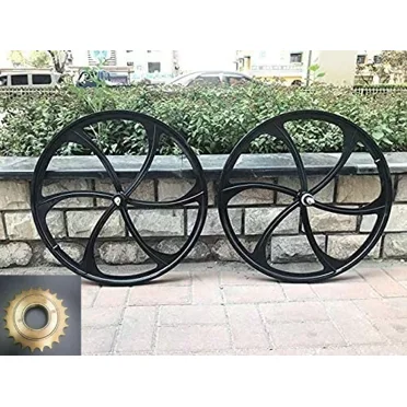 CDHPOWER 26" Bike Mag Wheels Set/Magnesium Wheel Rim-100x120MM ...
