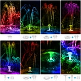 2.5W Fountain Pump with LED Lights - DIY Water Pump Kit,Multiple ...