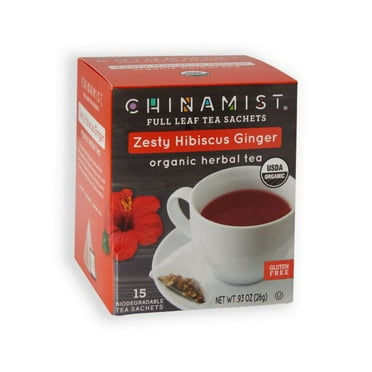 China Mist - Legendary Green Organic Full Leaf Tea Sachet, 2 boxes 15 ...