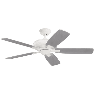 Contractor Uni Ceiling Fan With Light Kit In Traditional Style 17.5 ...