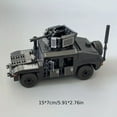 Black Hummer 2 Assembly Model Puzzle Assembly Building Blocks Toy Gift ...