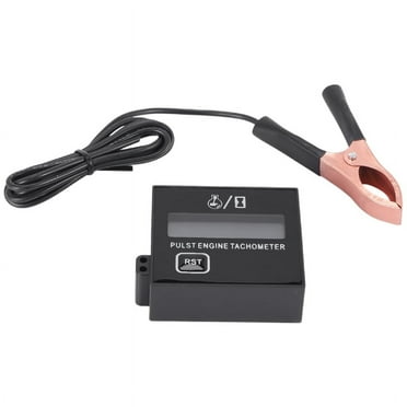 Small engine tachometer, digital tachometer, tachometer reset function ...