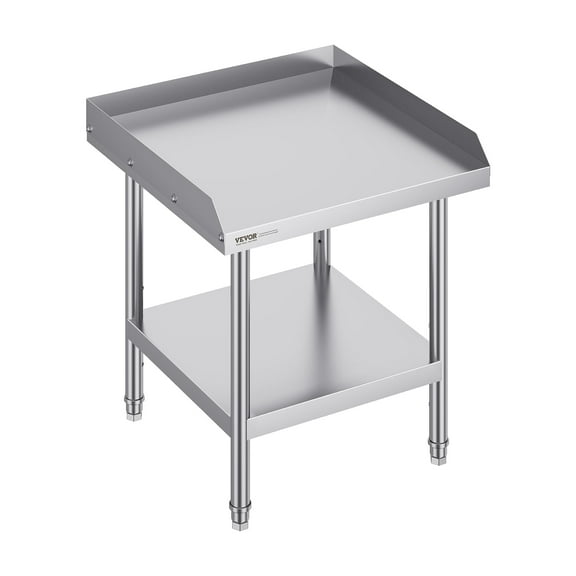 Stainless Steel Work Table 24 x 28 x 26 Inch Commercial Food Prep ...