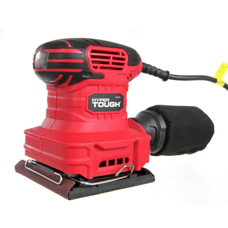 Hyper Tough 2.0-Amp Palm Sander, AQ20019G - Walmart.com