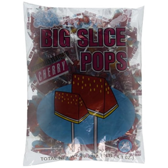 Big Slice Pops Pineapple Lollipops - Bag of 48 - Walmart.com