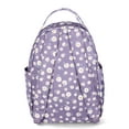 No Boundaries Women's Dome Backpack, Plum Daisy - Walmart.com