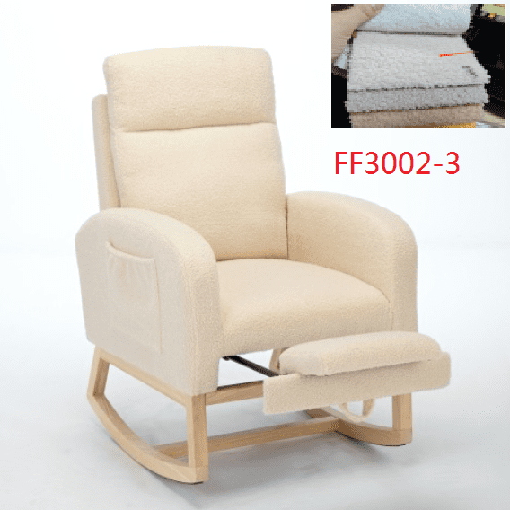 Click here for Bayuei Rocking Chair Nursery Chair With Foot Rest... prices