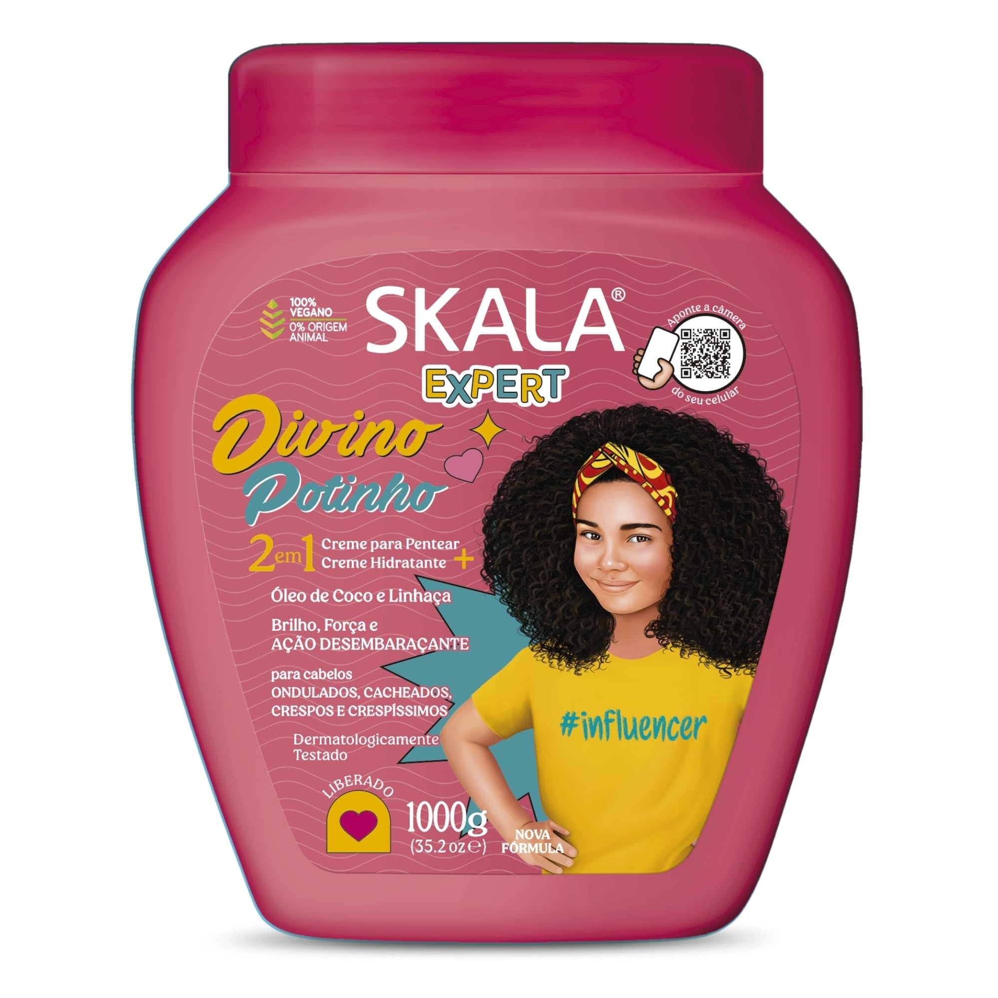 Crema Para Peinar Skala Kids Para Cabello Rizado Crespo 1kg | Bodega ...