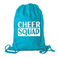 Cheer Bags, Pom Pom and Cheerleader drawstring Backpacks, Cheerleader ...