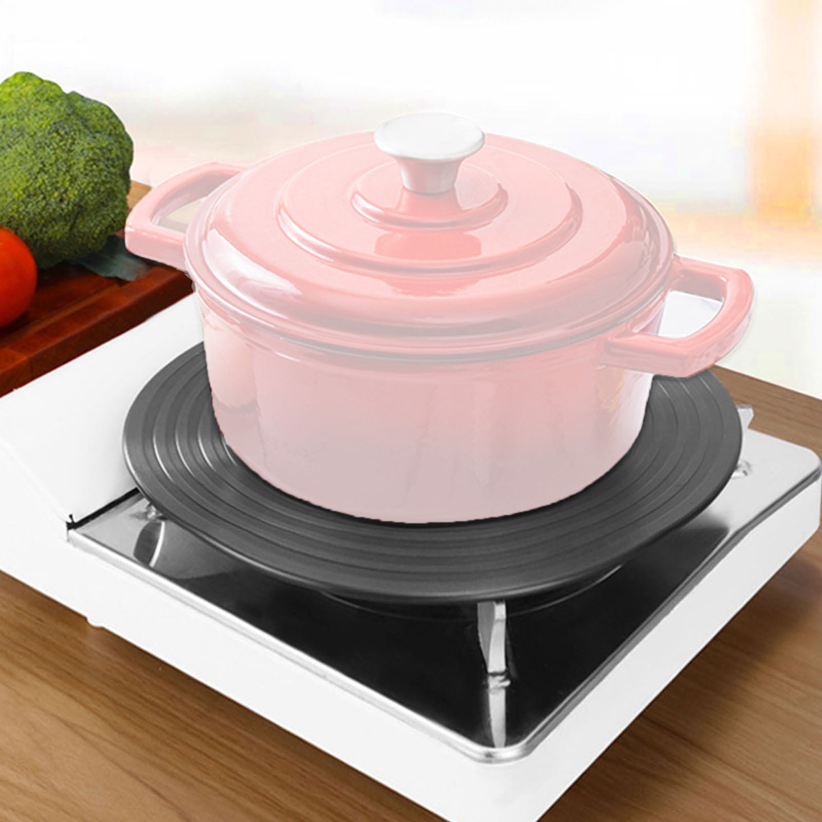 kiskick 2Pcs Heat Diffuser Set - Non-slip Aluminum Heat Conduction ...