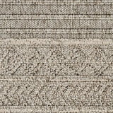 "Hauteloom Dekel Large Indoor/Outdoor Area Rug - Black, Gray, Beige - 5'3"" x 7' for Living Room ...