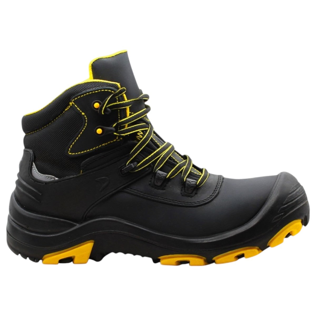 Botas industriales Exterior Piel vegana Color Negro Para Hombre De ...
