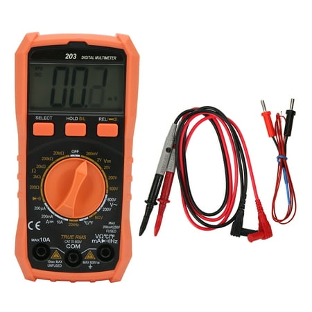 ACDC Voltmeter,Large LCD Screen Digital Multimeter A DC Voltage Meter ...