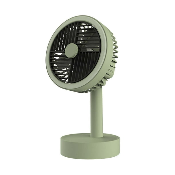 USB Desk Fan, Portable Powerful Small Table Fan, Quiet 3 Speeds Wind ...