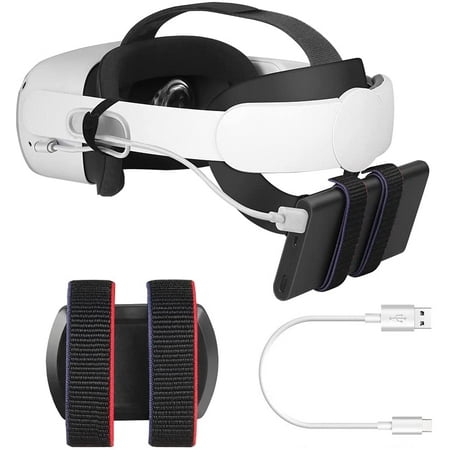 Esimen Power Bank Battery Strap for Oculus Quest 2 Adjustable Elite ...