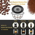 CAPMESSO Reusable Coffee Capsule Pod Silicone Caps Lids for All Size ...