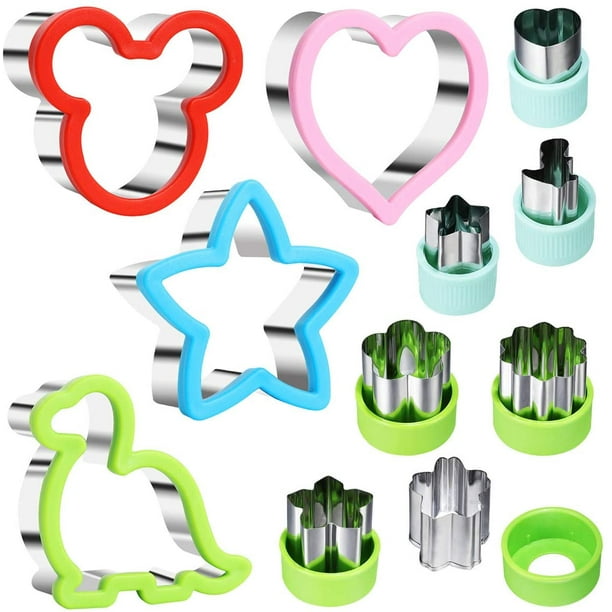 Sandwich Cutter Set, Including 4 Sandwich Cutters Shaped Like Mickey ...