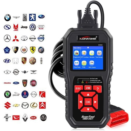Auto OBD2 Scanner Professional Car OBD II Scanner Diagnostic Fault ...