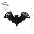 NookHive Wicker Bat Black Halloween Decoration - Halloween Decorations ...