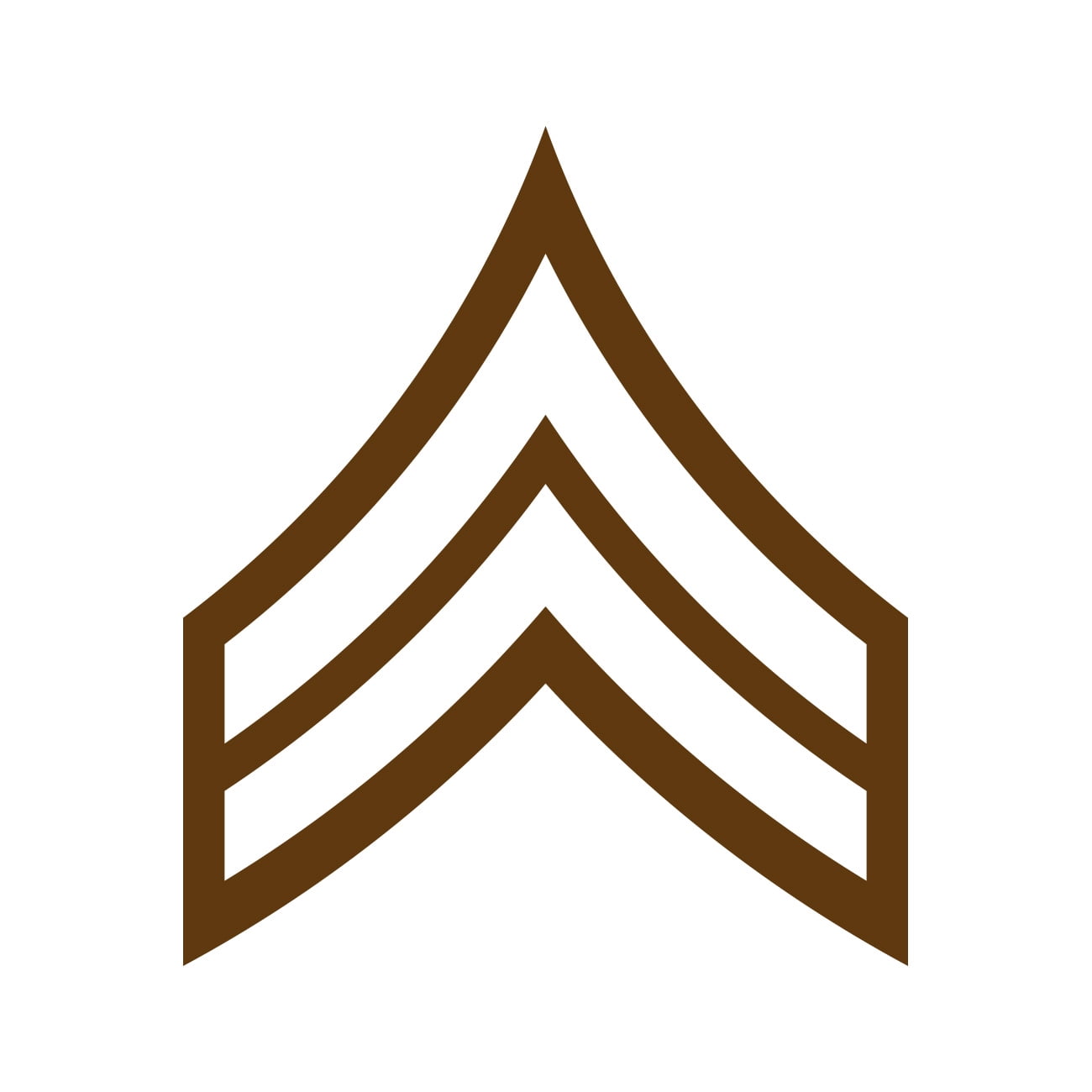 E-4 Corporal Rank Sticker Decal Die Cut - Self Adhesive Vinyl ...