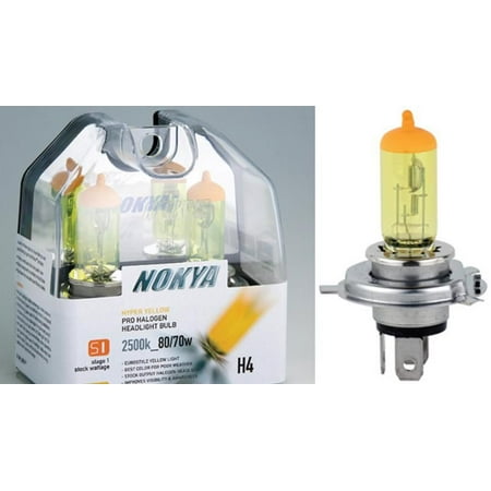 Nokya NOK7623 Headlight Bulb Pro Series H8 Halogen; Hyper Yellow; 2500K ...